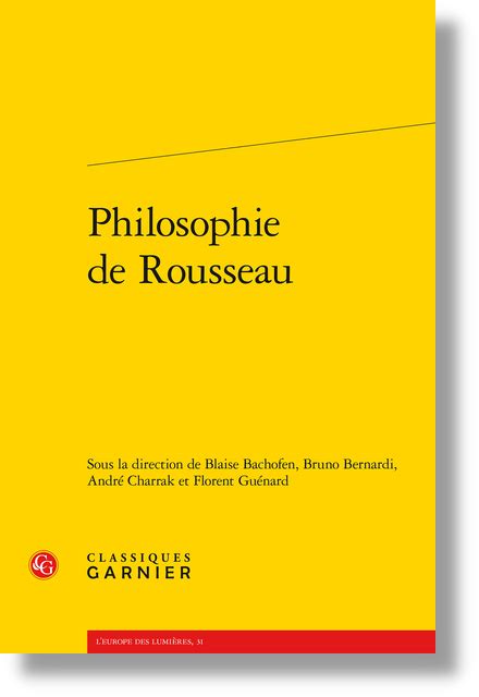Philosophie De Rousseau