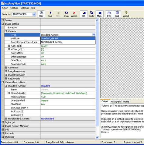 Impact Acquire Sdk Gui Applications Frame Grabber