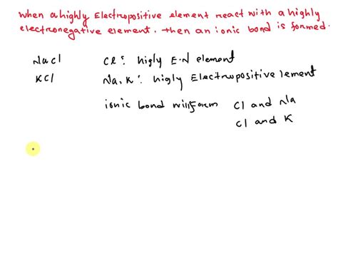 SOLVED 1 How Is An Ionic Bond Formed 2 Given Its Formula ONLY How Can You Determine If A