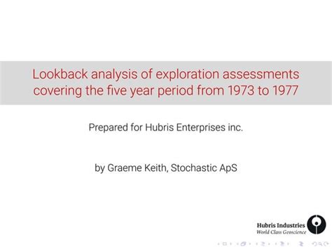 Model Lookback Presentation Ppt