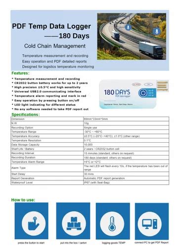 Single Use Temperature Data Logger 1 At Rs 1000 In Tundla Kham Id 2852975258548