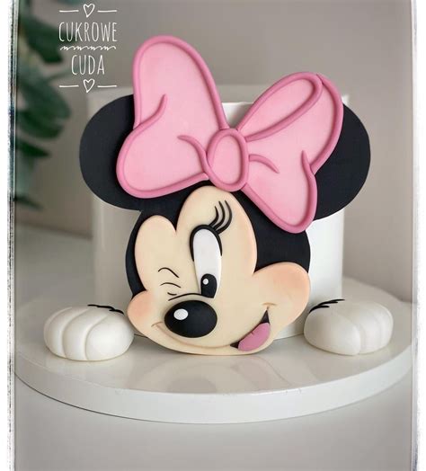 Minnie Mouse Set Minnie Mouse Sugar Cake Decoration Minnie Mouse Fondant Cake Topper Minnie