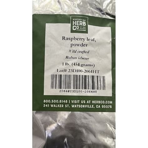 Monterey Raspberry Leaf Powder 454g Pregnancy Support Konga Online Shopping