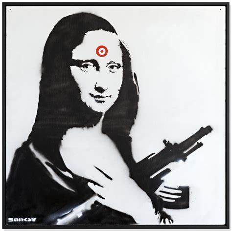 Banksy Mona Lisa MutualArt