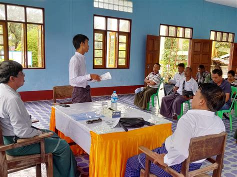 ပေါင်မြို့နယ်၌ မွေးမြူရေးနှင့်ကုသရေးဦးစီးဌာနမှ တိရစ္ဆာန်ကောင်ရေ စာရင်းကောက်ယူခြင်းဆိုင်ရာ ဆင့်ပ