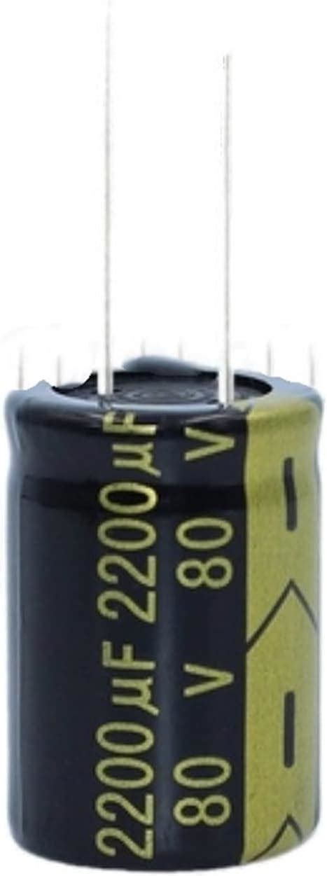 Amazon co jp 5 10 個 80V2200UF 80V 2200UF 22 30MM 低 ESR インピーダンス高周波アルミ電解