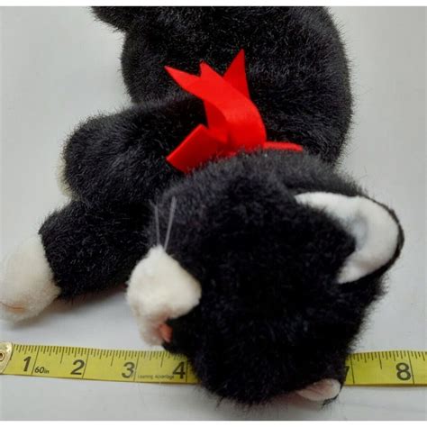 Ty Classic Boots The Cat Plush Tuxedo Cat Kitty Black White Etsy