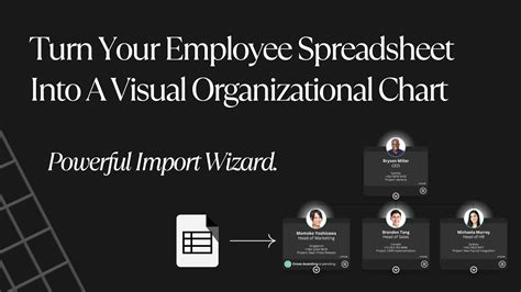 Powerful Import Wizard Turn Your Employee Spreadsheet Into A Visual