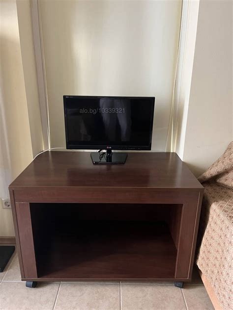 ТВ шкаф ТВ поставка ТВ шкаф Мебели за дома и офиса Поморие ТВ шкаф Кафяв цвят На ко
