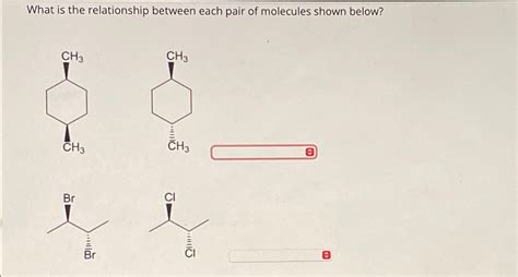 Solved What Is The Relationship Between Each Pair Of