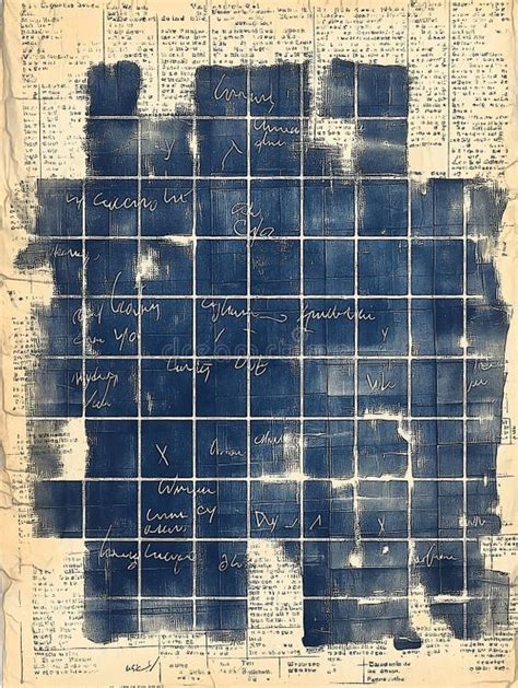 Collection Of Abstract Puzzle And Grid Based Game Illustrations Stock Illustration