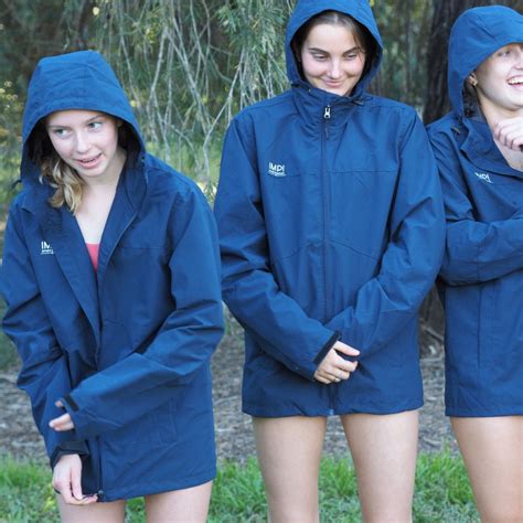 Impi Unisex Waterproof Jacket Navy Impi Sportswear