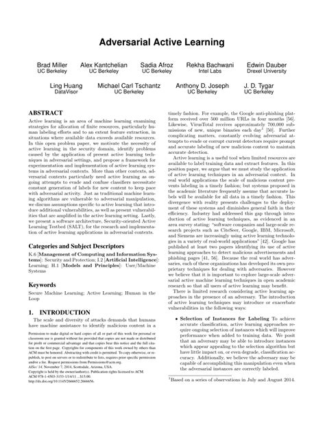 PDF Adversarial Active Learning
