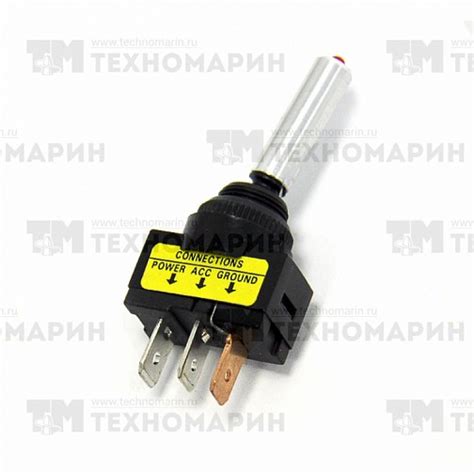 Переключатель двухпозиционный вкл выкл с Led индикатором