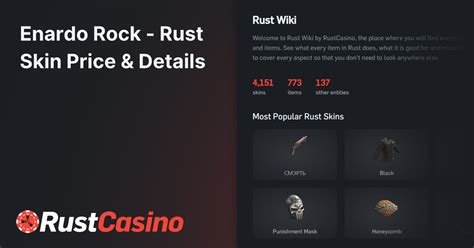 Enardo Rock Rust Skin Price And Details