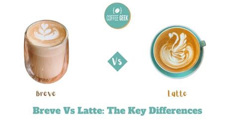 Breve Vs Latte The Key Differences