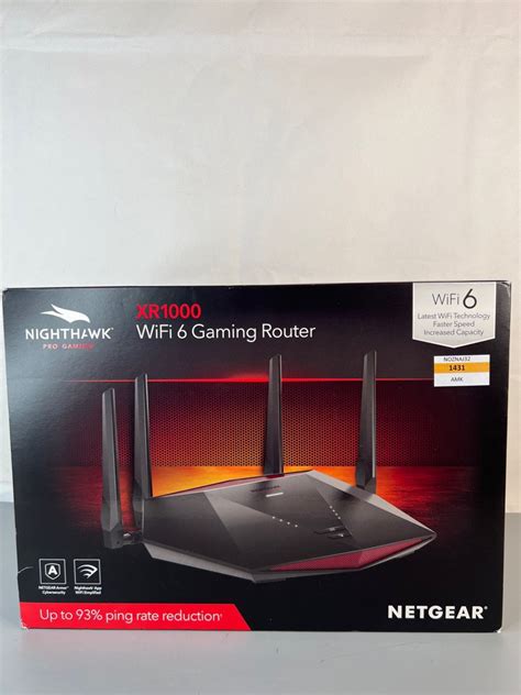 Nighthawk Wifi 6 Gaming Router Computers Tech Parts Accessories Networking On Carousell