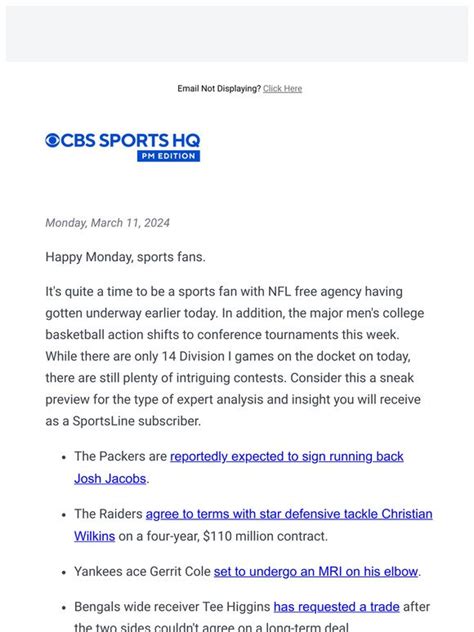 Cbs Sports Will Santa Clara Stay Hot Ats Nfl Free Agency Kirk