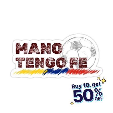 Hand I Have Faith Mano Tengo Fe Venezuela 2026 Sticker For Sale