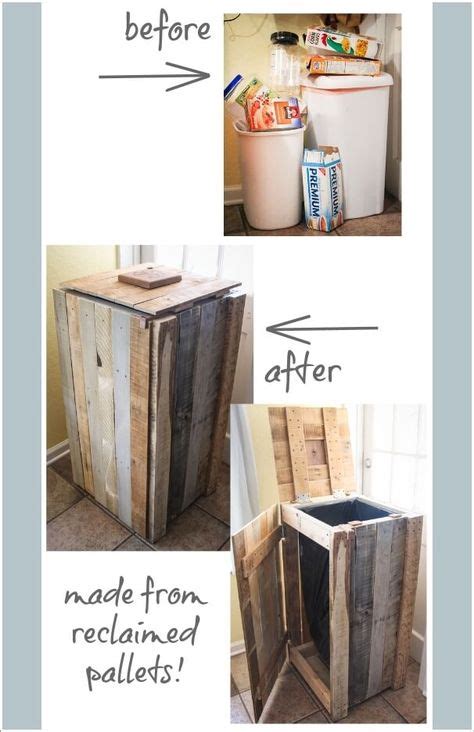Clever Ways To Hide A Trash Can Ideas Trash Can Hide Hide Trash Cans
