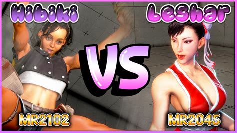 Sf Hibiki Lily Vs Leshar Chun Li Street Fighter Youtube