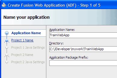 Oracle JDeveloper 11g Release 2 Tutorials Creating A Train Using An