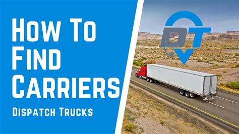 Top Secrets Of Finding Carriers And Owner Operators Youtube