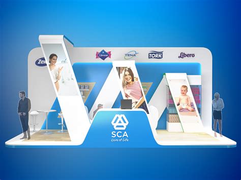 Выставочный стенд "SCA Corporate" :: Behance