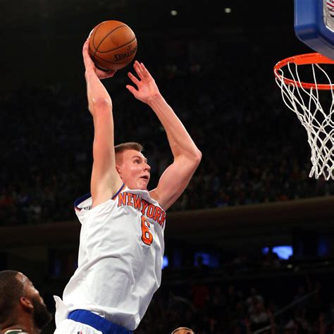 Rating All Of Kristaps Porzingis Putback Dunks News Scores