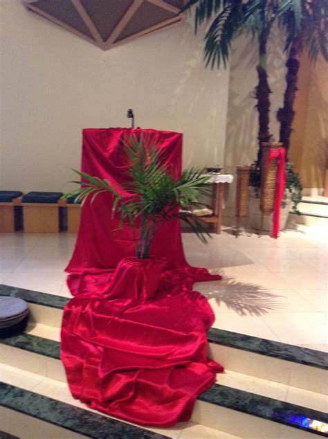 Ambo Palm Sunday Altar Flowers Church Flowers Easter Sunday Easter