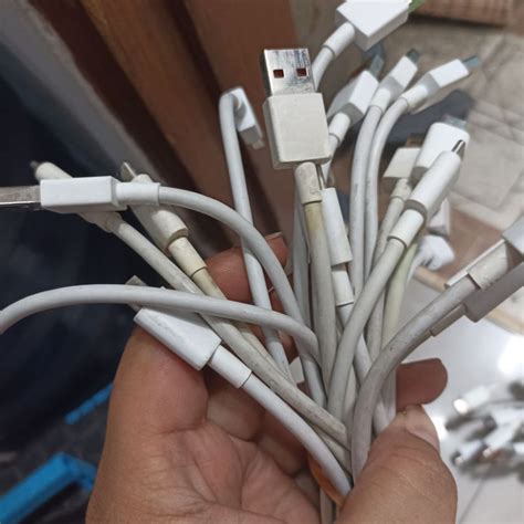 Jual Kabel Data Copotan Xiomi Ori Bawaan Bekasan Second Watt Shopee Indonesia