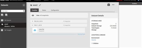 the new delphix 5 2 management interface the data lobby