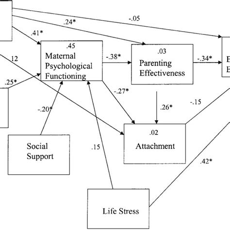 Hypothesized Model Arrows Represent Hypothesized Pathways As Follows