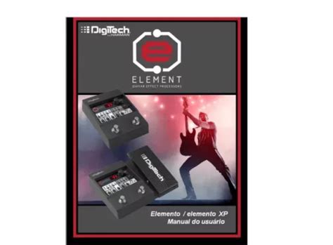 Manual Em Português Digitech Element Guitar Effect Processor Freela Web
