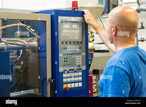 CNC Control Panel For Industrial Machinery Stock Photo Alamy