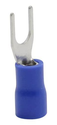 Terminal Forquilha Cabo 2 5mm² Azul Svs2 4 100un MercadoLivre