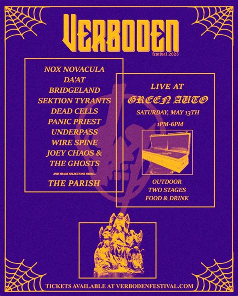 Verboden Festival In Vancouver At Multiple Locations