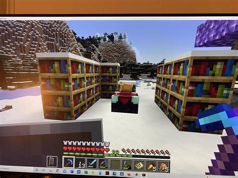 Enchanting Table Setup Question In Comments R Minecraft