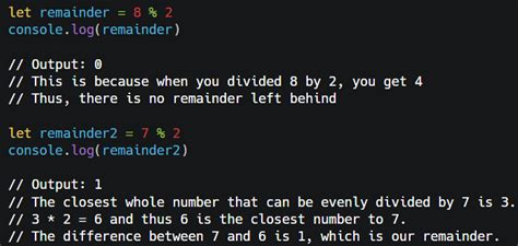 Javascript Remainder Operator 101 By Shawn Townsend Medium