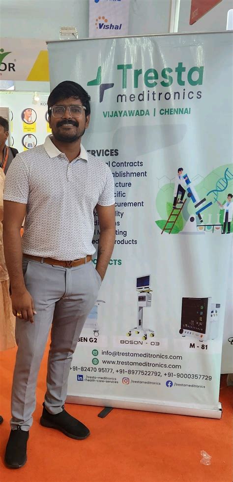 Krishna Teja On Linkedin Trestameditronics Biomedical Medicall2023