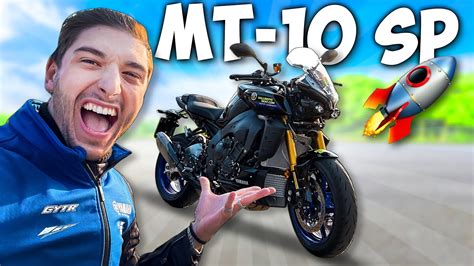 Provo UNA R1 SENZA CARENE MT 10 SP 2023 Test YouTube