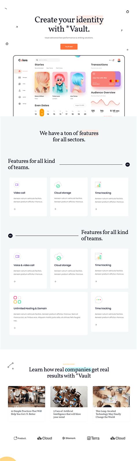 WORKSPACE Website UI Design On Behance