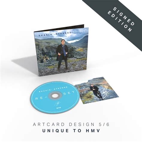 Re Set Hmv Exclusive Signed Edition Cd Album Free Shipping Over £