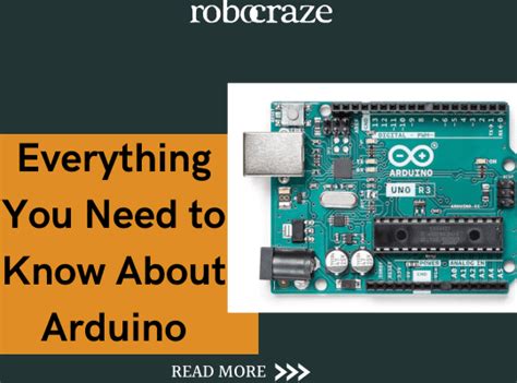 Everything You Need To Know About Arduino Robocraze