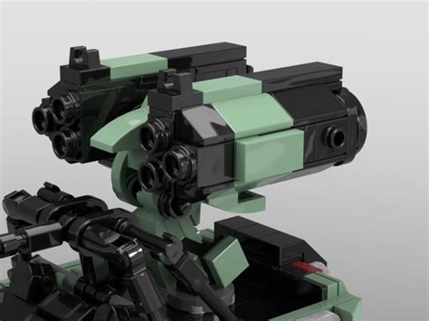 Lego Moc Halo Infinite Warthog Rocket Turret Addition By Paulfont88