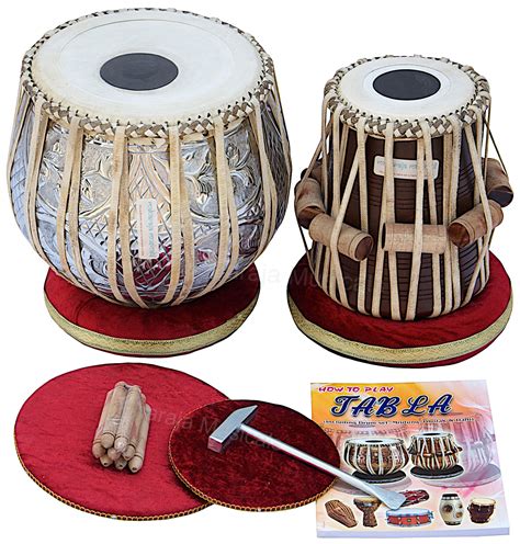 Buy Maharaja Concert Tabla Drum Set 4½ Kg Copper Bayan Designer