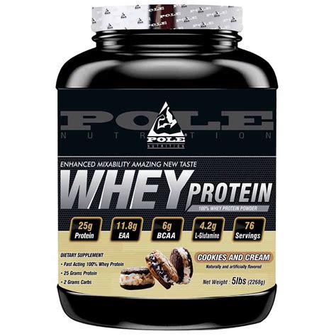 Pole Nutrition 100 Whey Protein 5 Lbs 226 Kg