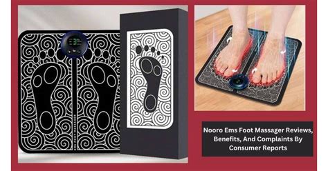 Nooro Ems Foot Massager Reviews Benefits And Complaints By Consumer