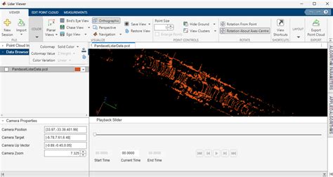 get started with lidar viewer matlab and simulink