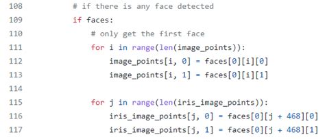 The Reason Why Somttimes Iris Image Points Will Run Out Of Range